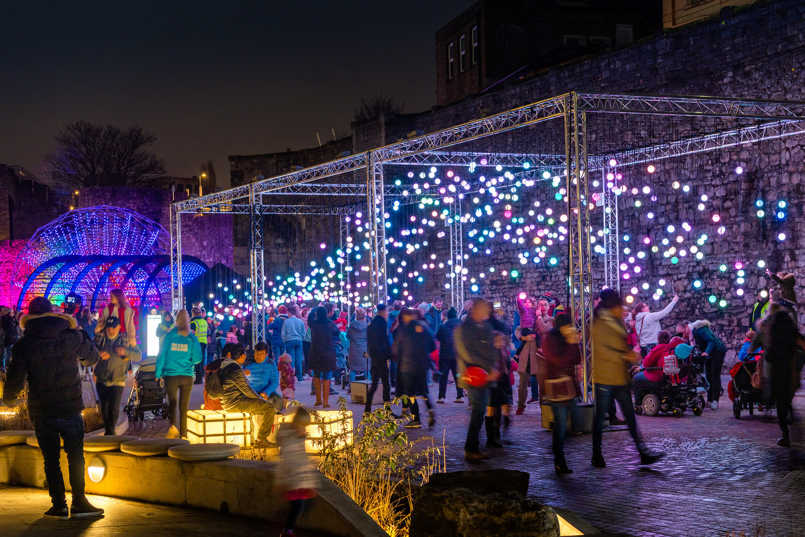 Festival of Light Southampton 2019 with Hammerson